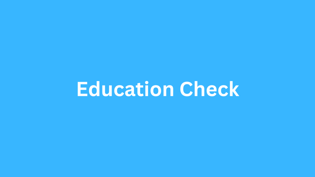 Education Check – Employment Verification | Screenaze